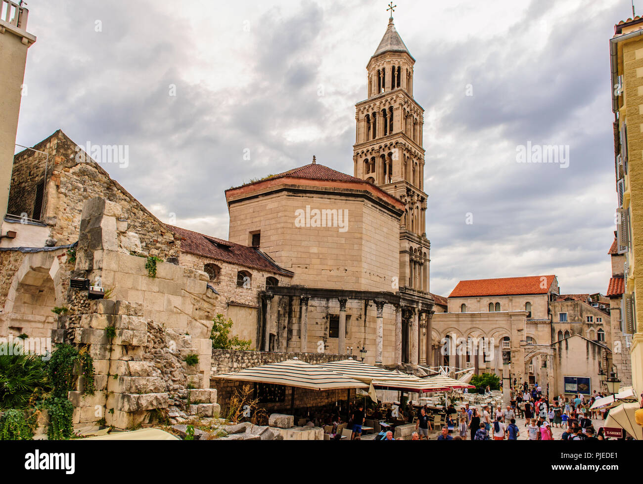 Diocletian's Palace in Split, Croatia Stock Photo - Alamy