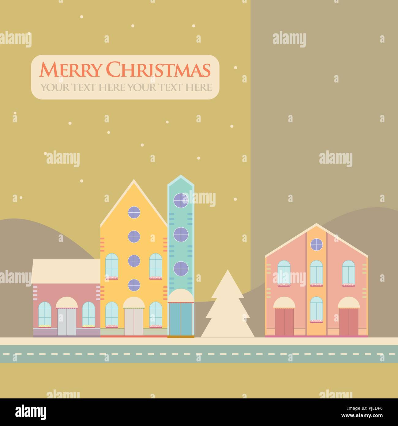 Classic blue christmas new Stock Vector Images - Alamy