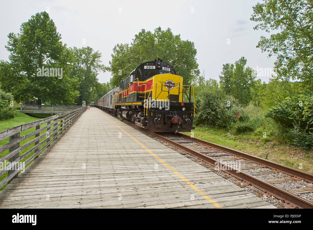 Cuyahoga valley scenic railroad hi-res stock photography and images - Alamy