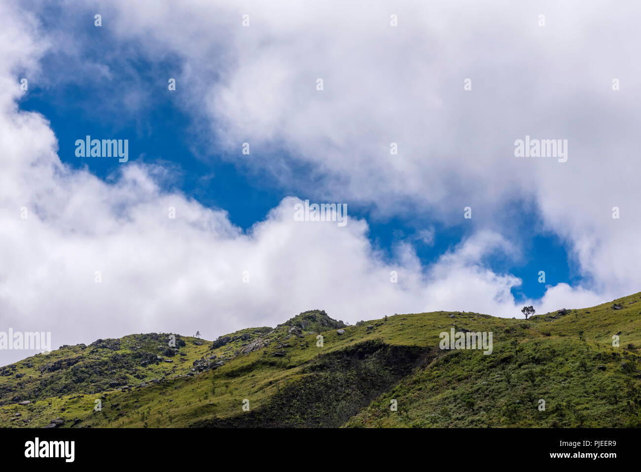 Views of Mt Inyangani, Zimbabwe's highest point, Nyanga national park ...