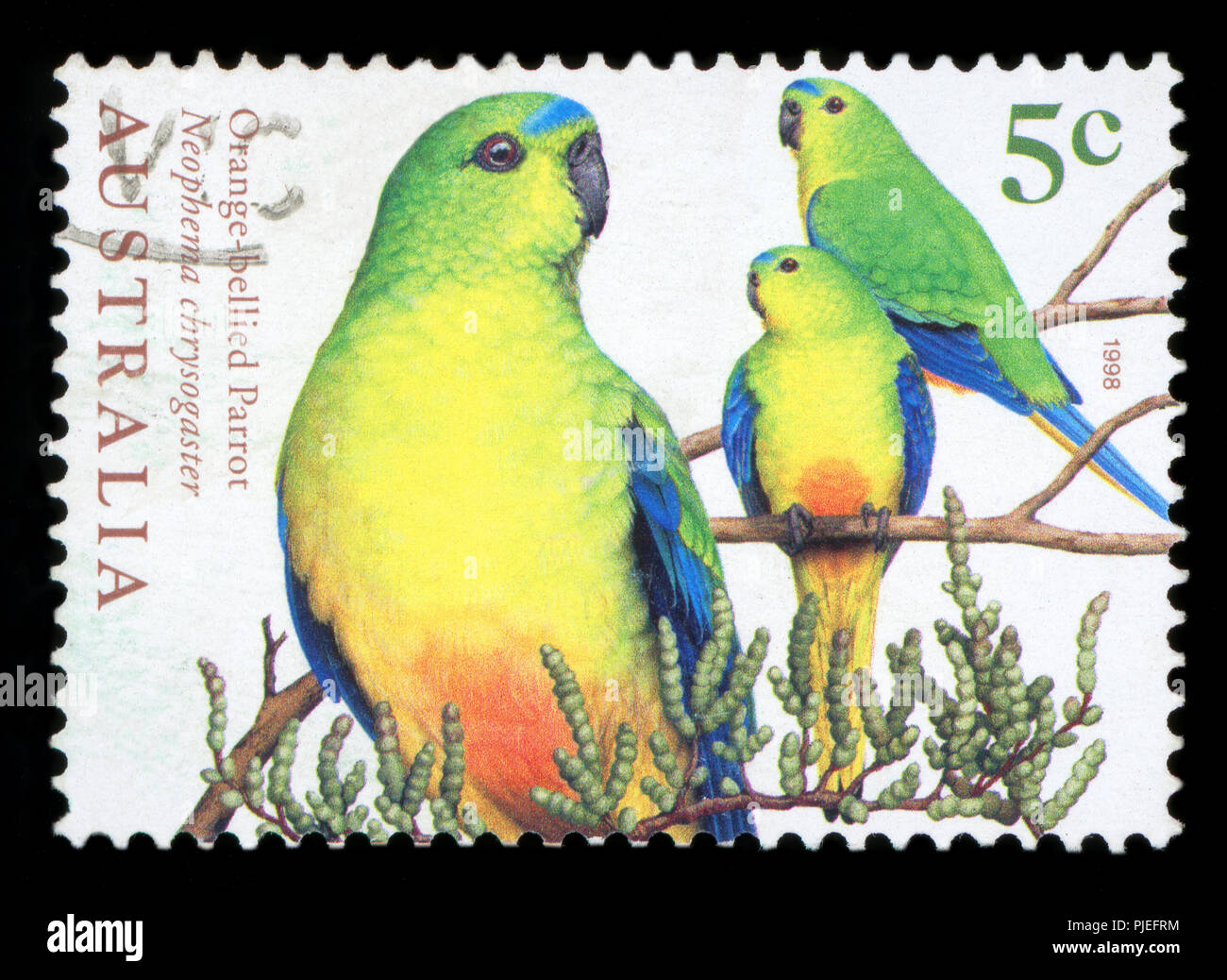 AUSTRALIA - CIRCA 1998: A stamp printed in Australia shows image of ...