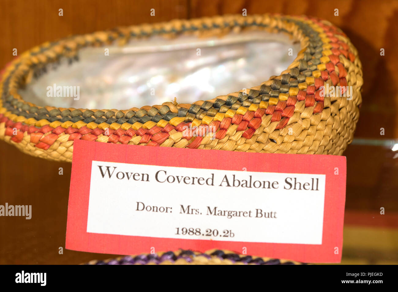 First Nation basket, Sooke Regional Museum, Sooke, British Columbia ...