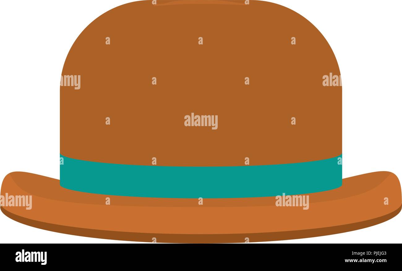 fashion hat object carnival style Stock Vector Image & Art - Alamy