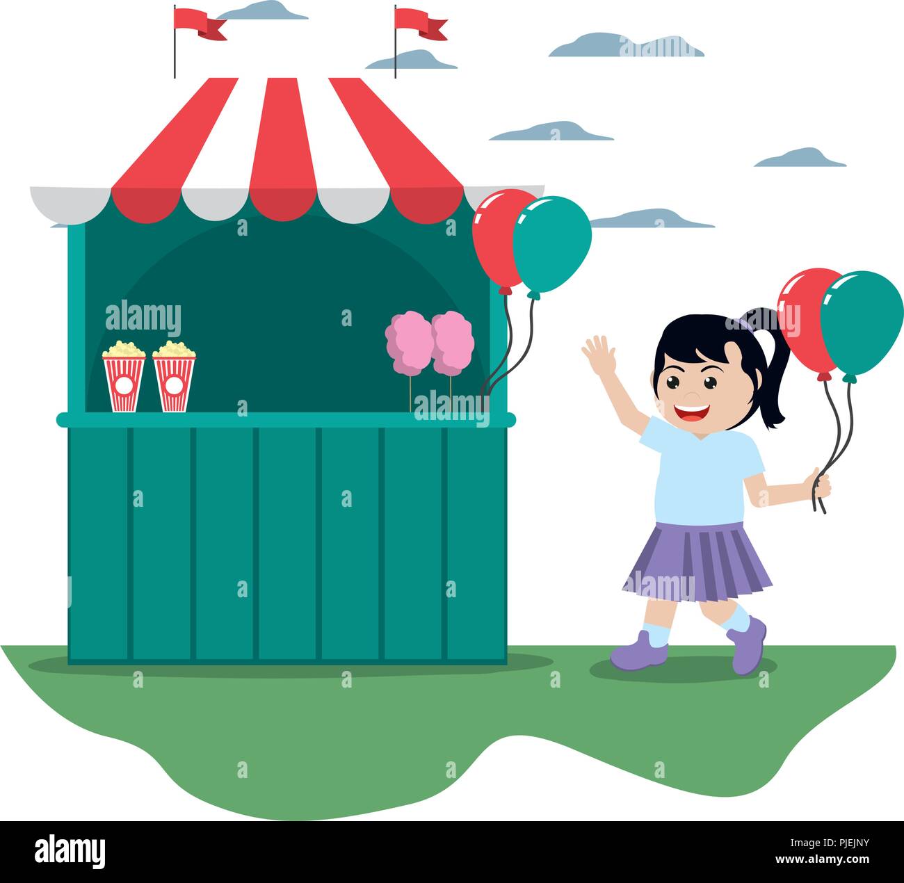 Carnival costume shop Stock Vector Images - Alamy