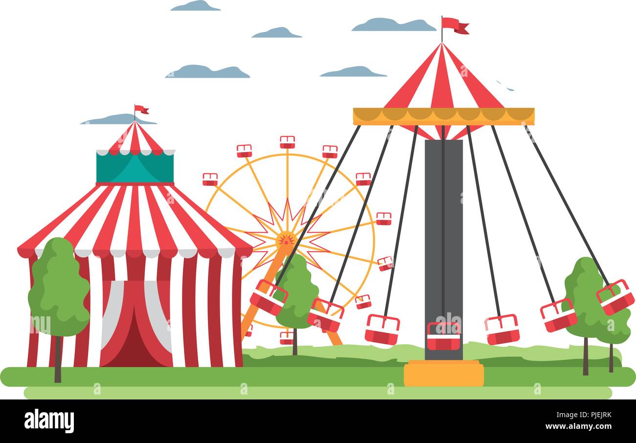 Festive swing Stock Vector Images - Alamy