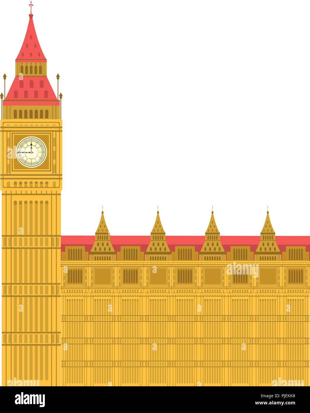 Clock Tower Stock Vector Images - Alamy