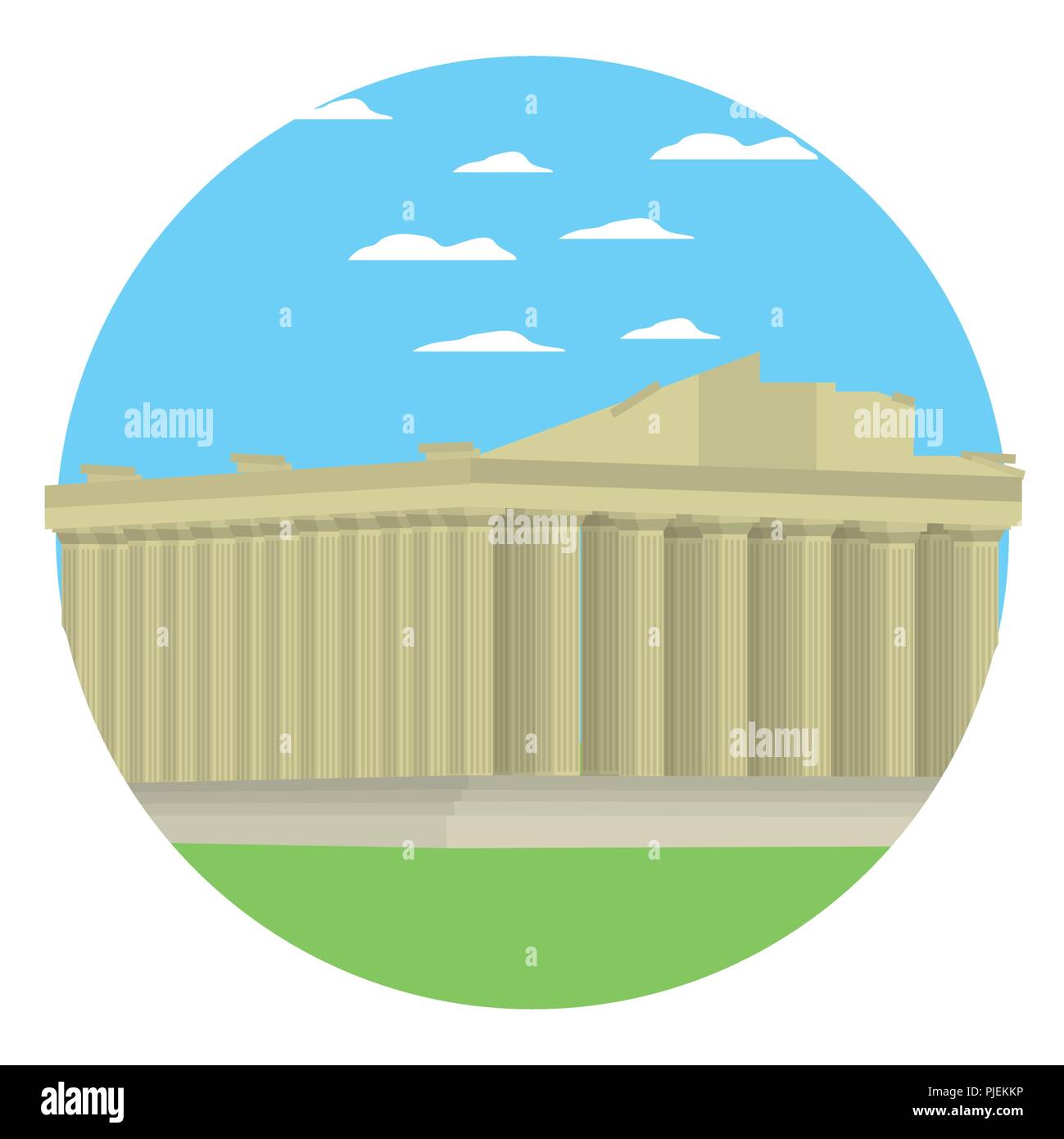 Medieval athens Cut Out Stock Images & Pictures - Alamy