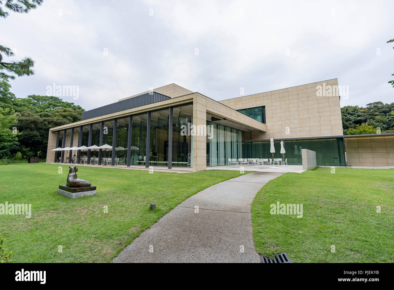 Tokyo Metropolitan Teien Art Museum, Minato-Ku, Tokyo, Japan Stock ...