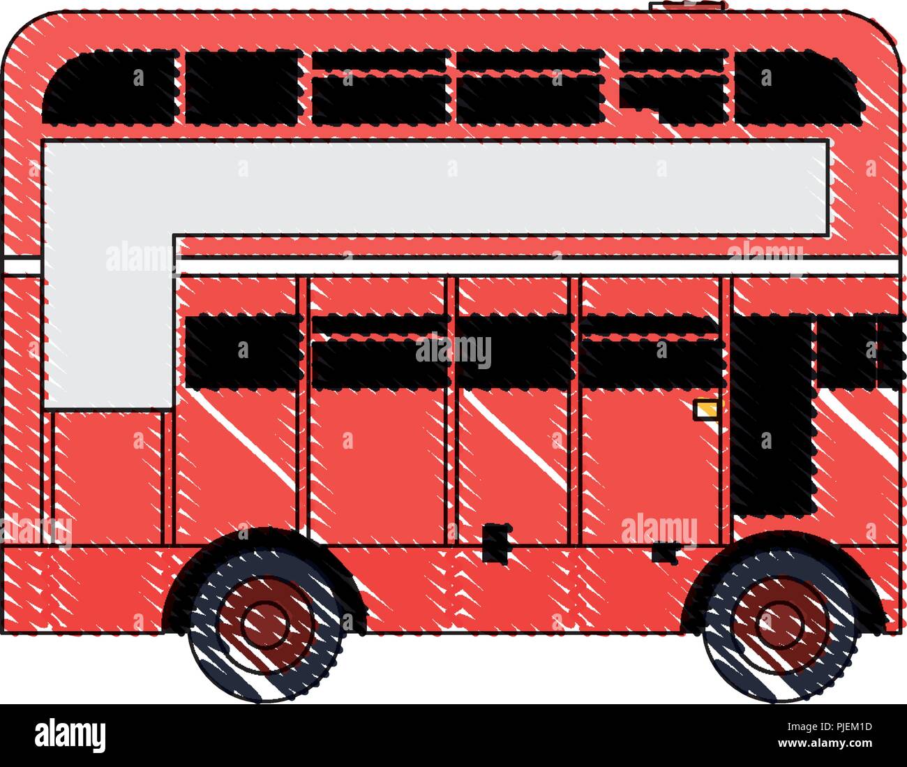 doodle london bus urban city transport Stock Vector Image & Art - Alamy