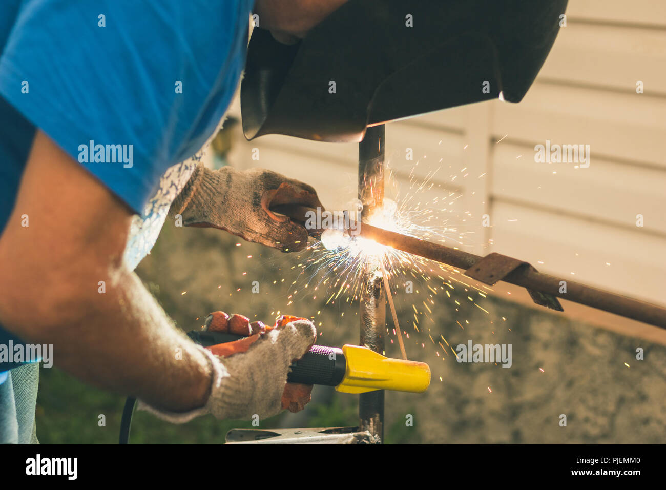 Electric Arc Welding High Resolution Stock Photography and Images - Alamy
