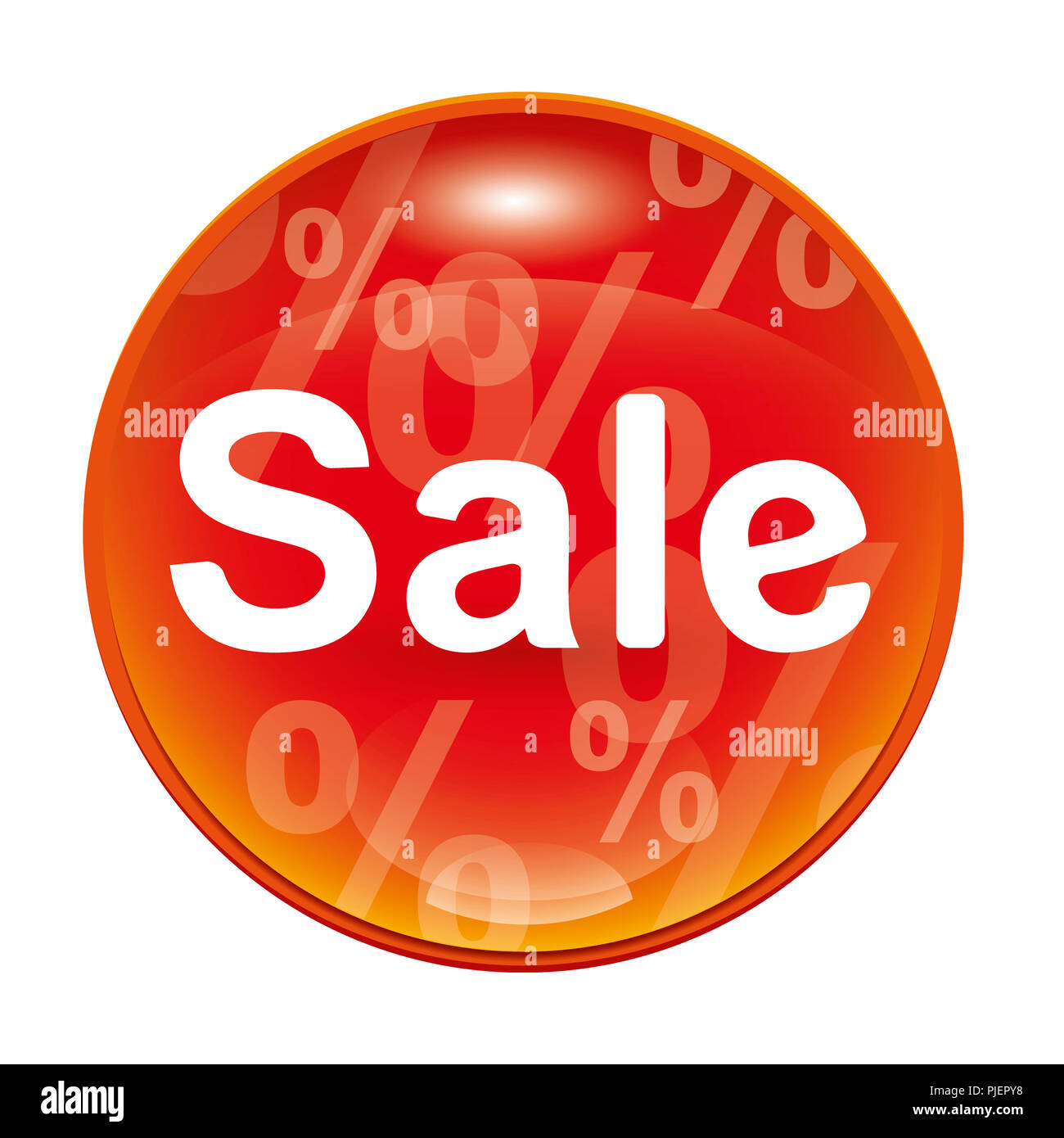 Red sale icon hi-res stock photography and images - Alamy