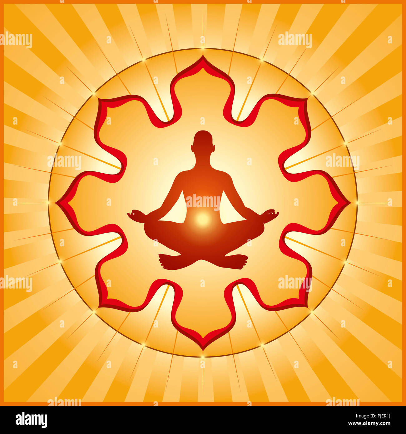 Yoga spa icon hi-res stock photography and images - Alamy