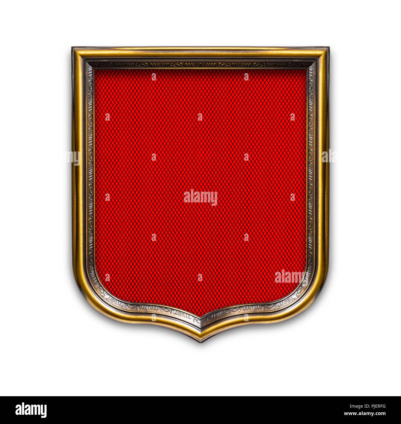 White shield hi-res stock photography and images - Alamy