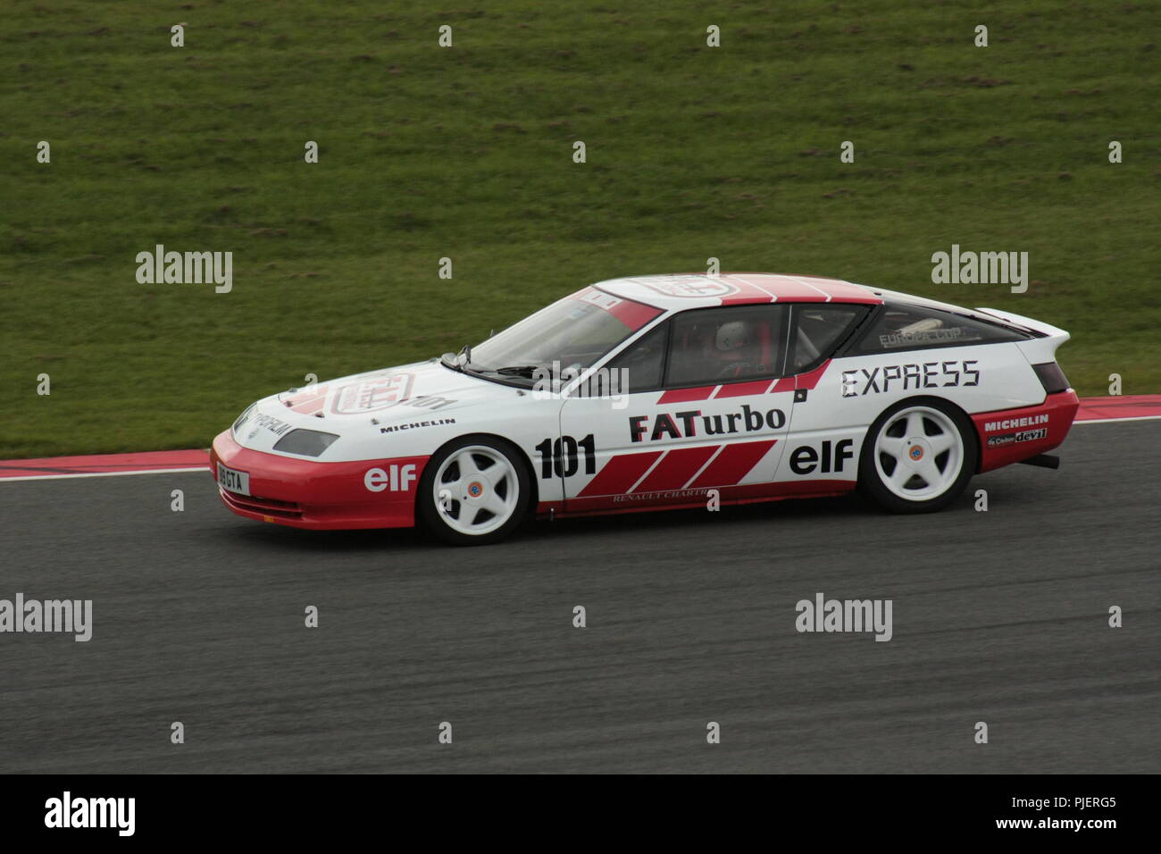 Red and white kerb racing circuit hi-res stock photography and images ...