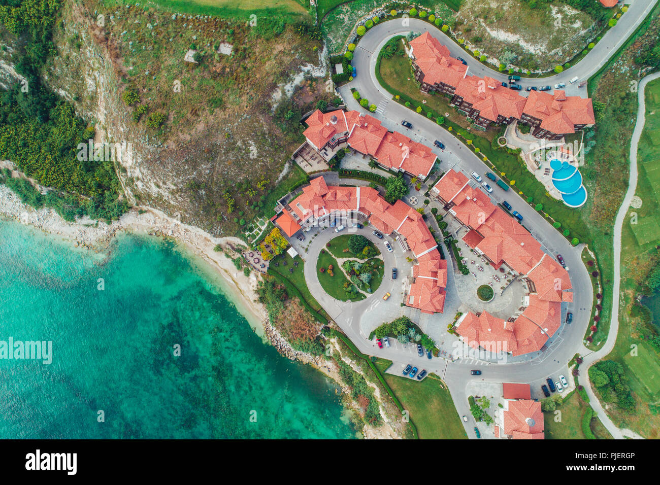 Beautiful resort hi-res stock photography and images - Alamy