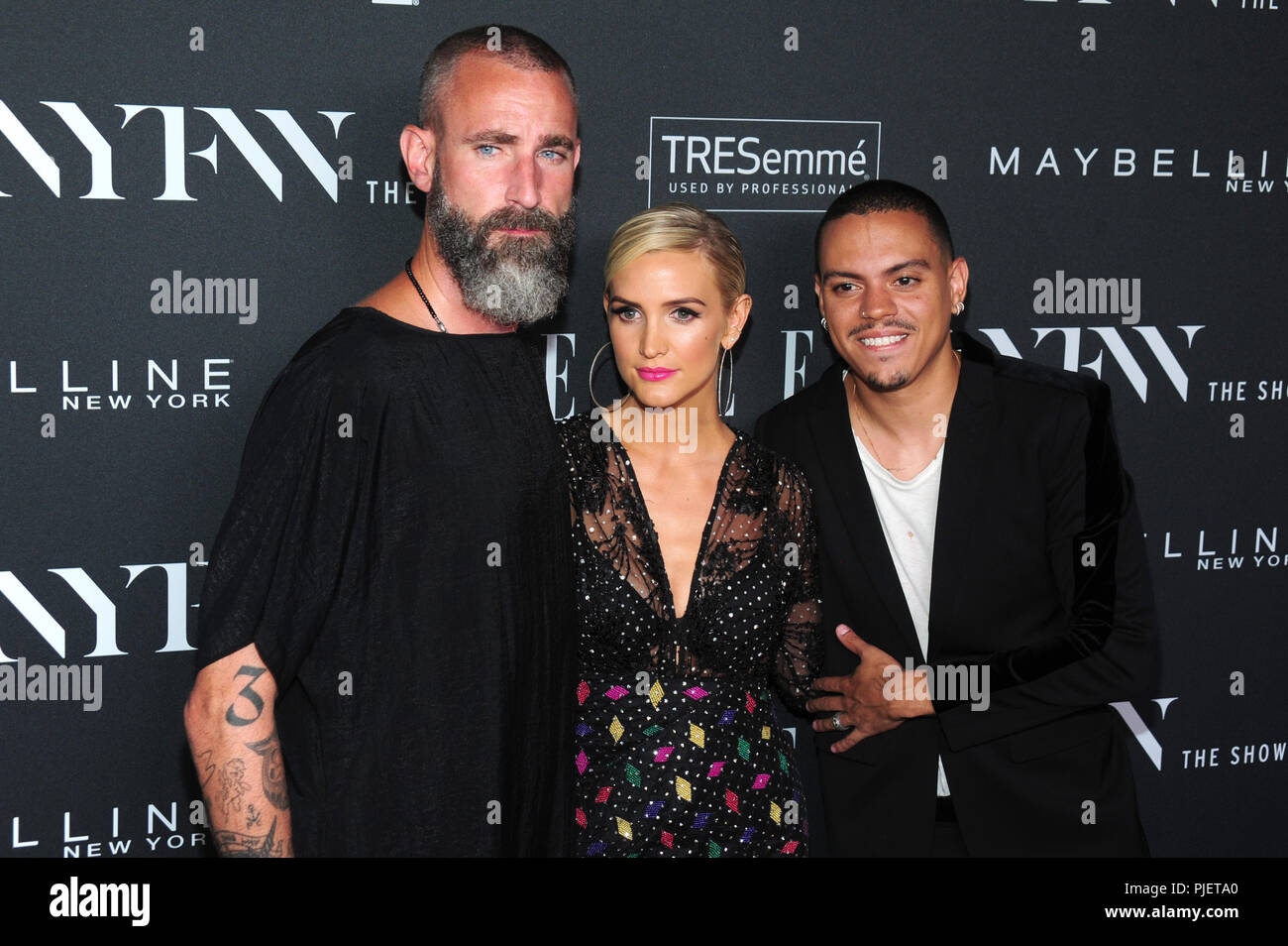 New York, NY, USA. 05th Sep, 2018. DJ White Shadow, Ashlee Simpson and ...