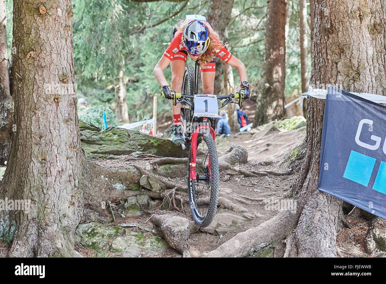 Lenzerheide, Switzerland. 5th September 2018. Laura Stigger during the ...