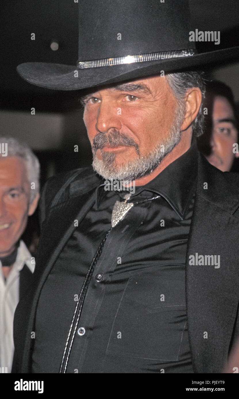 Aug 17, 1996; Los Angeles, California, USA; Actor BURT REYNOLDS ...