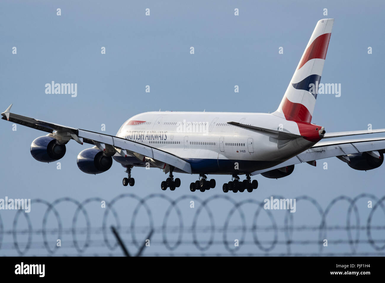Richmond, British Columbia, Canada. 2nd Sep, 2018. A British Airways ...
