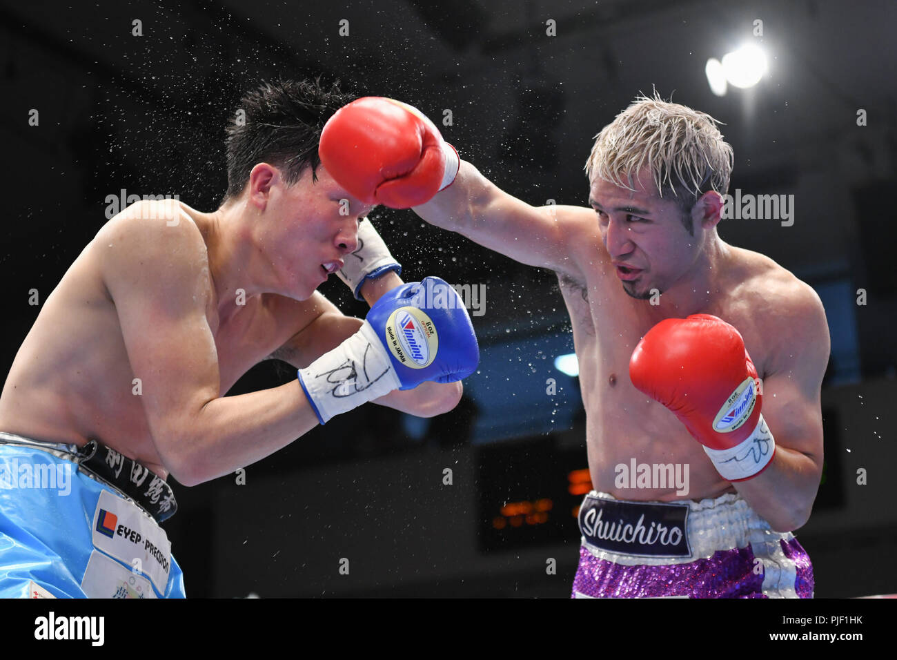 Tokyo, Japan. 14th June, 2018. (L-R) Genki Maeda, Shuichiro Yoshino ...