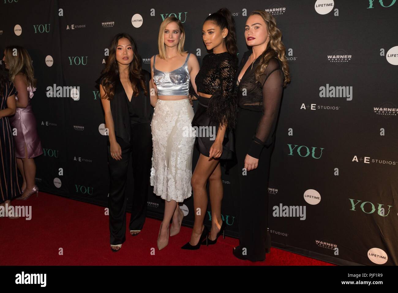 New York, NY, USA. 6th Sep, 2018. Nicole Kang, Elizabeth Lail, Shay ...