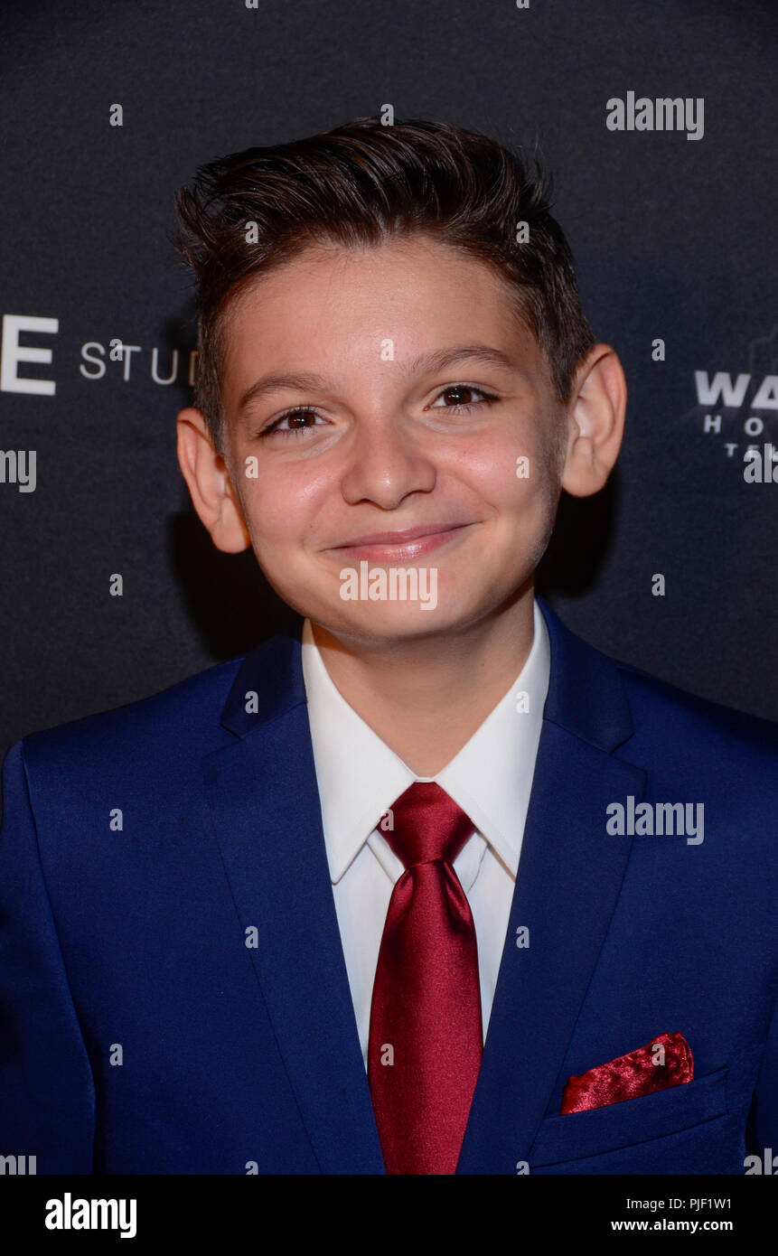 New York, NY, USA. 6th Sep, 2018. Luca Padovan attends the YOU premiere ...