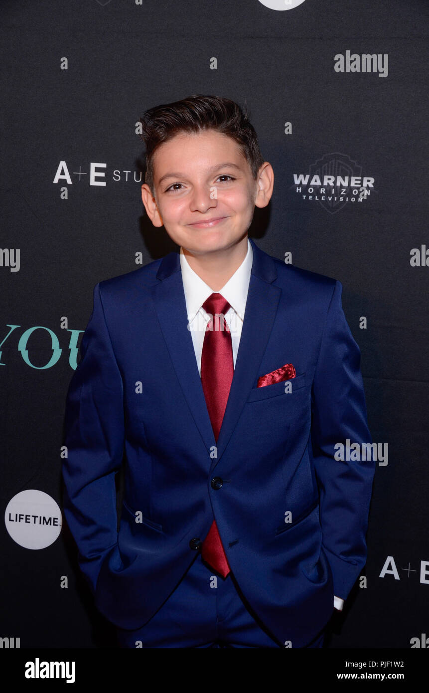 New York, NY, USA. 6th Sep, 2018. Luca Padovan attends the YOU premiere ...