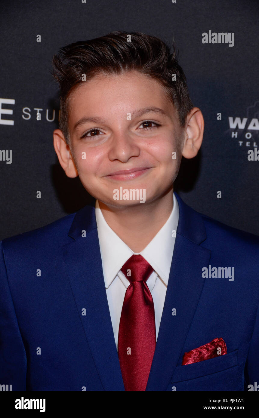New York, NY, USA. 6th Sep, 2018. Luca Padovan attends the YOU premiere ...