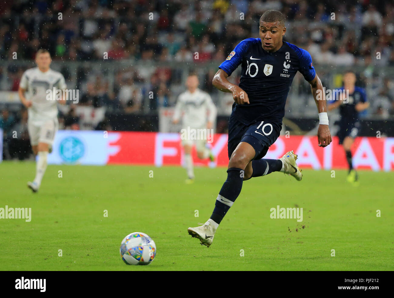 Kylian mbappe france nations league hi-res stock photography and images ...