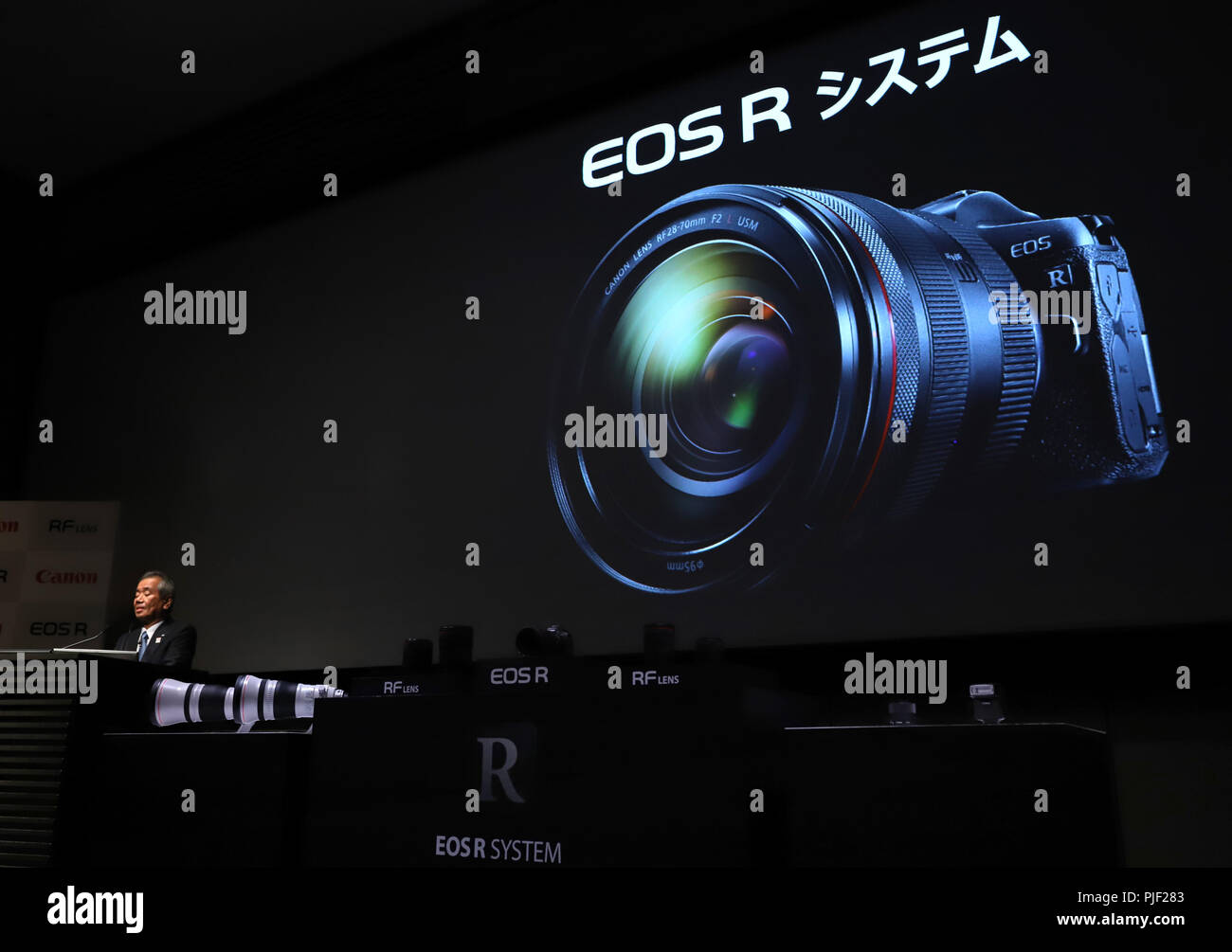Tokyo, Japan. 5th Sep, 2018. Japan's camera giant Canon president ...