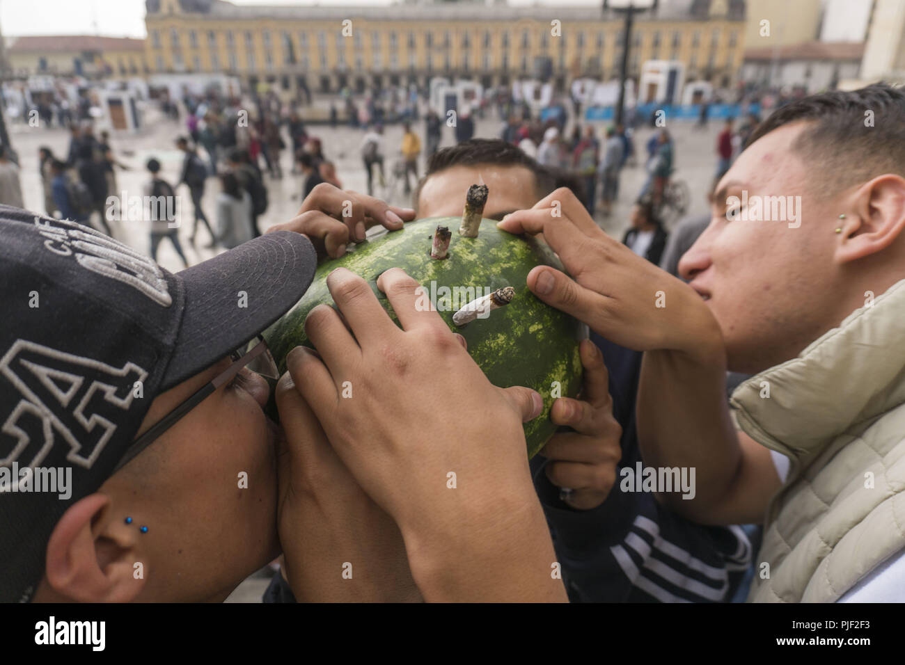 Watermelon protest hi-res stock photography and images - Alamy