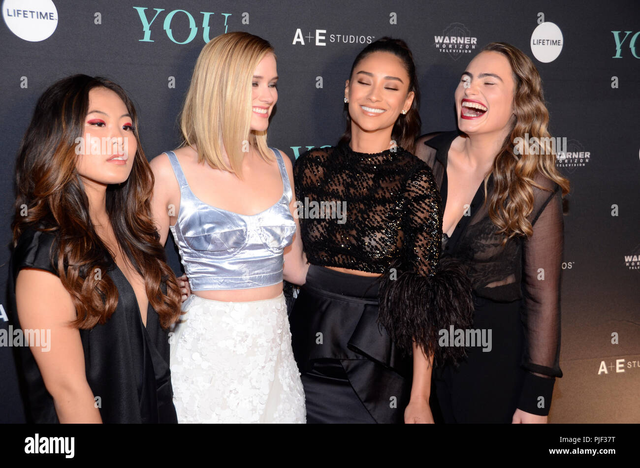 New York, NY, USA. 6th Sep, 2018. (L-R) Nicole Kang, Elizabeth Lail ...