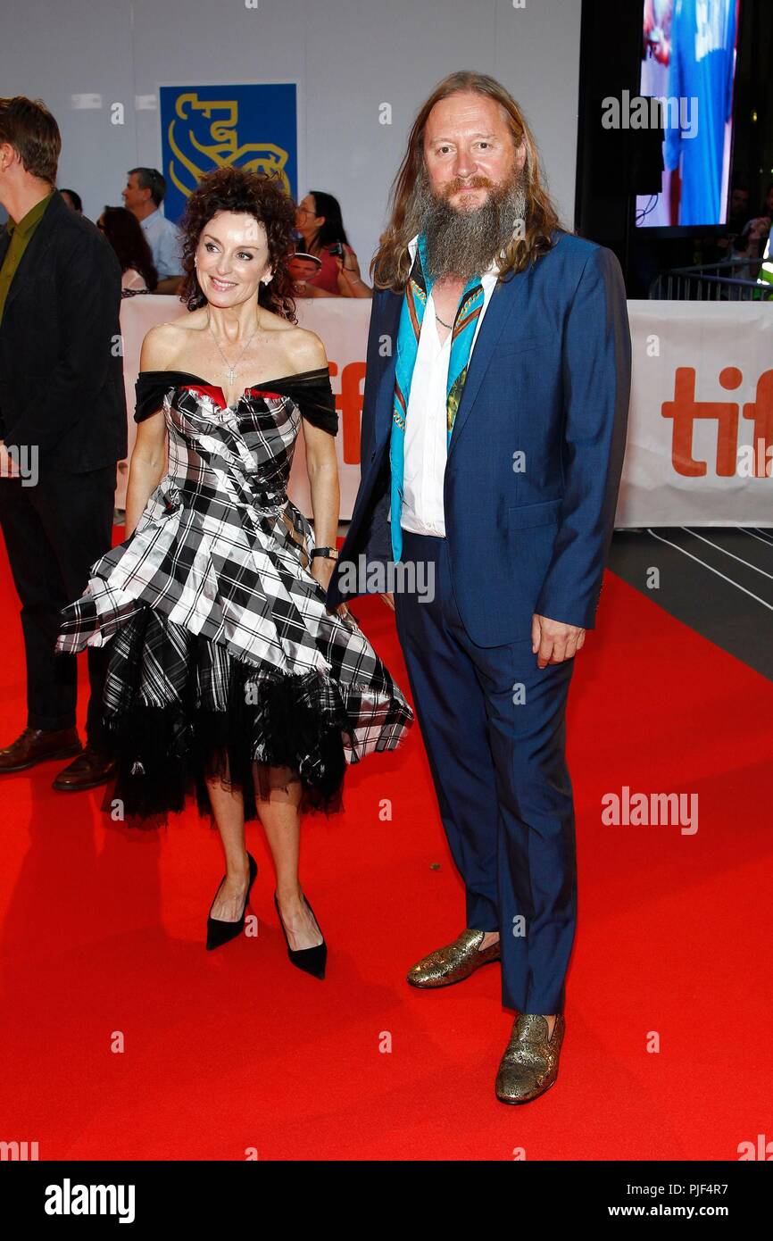Toronto, ON. 6th Sep, 2018. Gillian Berrie, David Mackenzie (Director ...