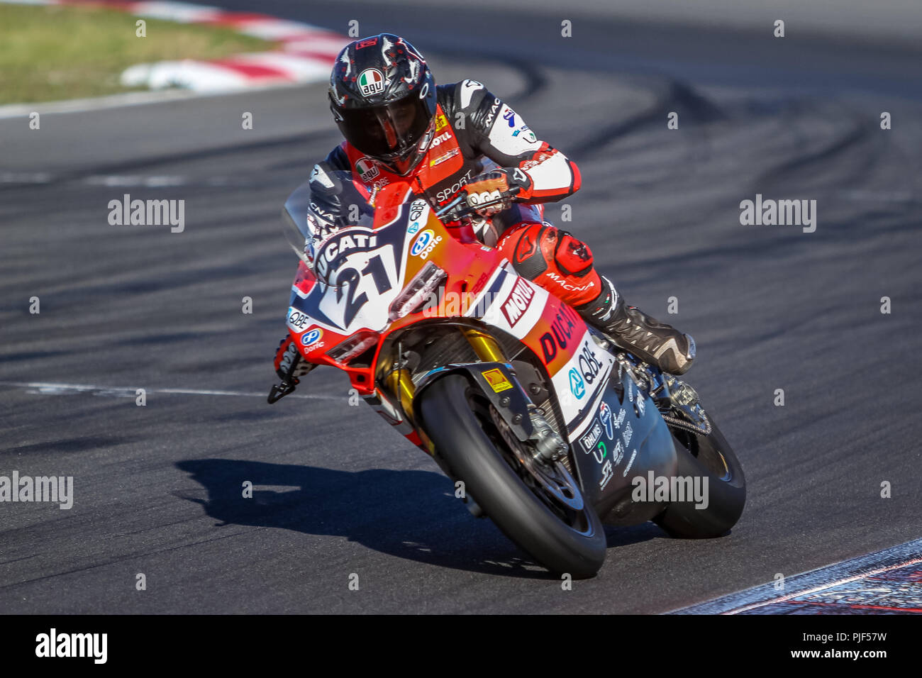 Winton, Victoria, Australia. 7th Sep 2018. Troy Bayliss racing for ...