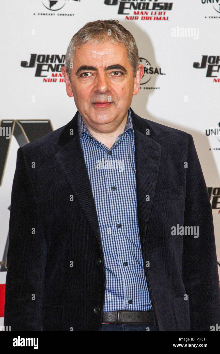Comedian Actor Rowan Atkinson Actor High Resolution Stock Photography ...
