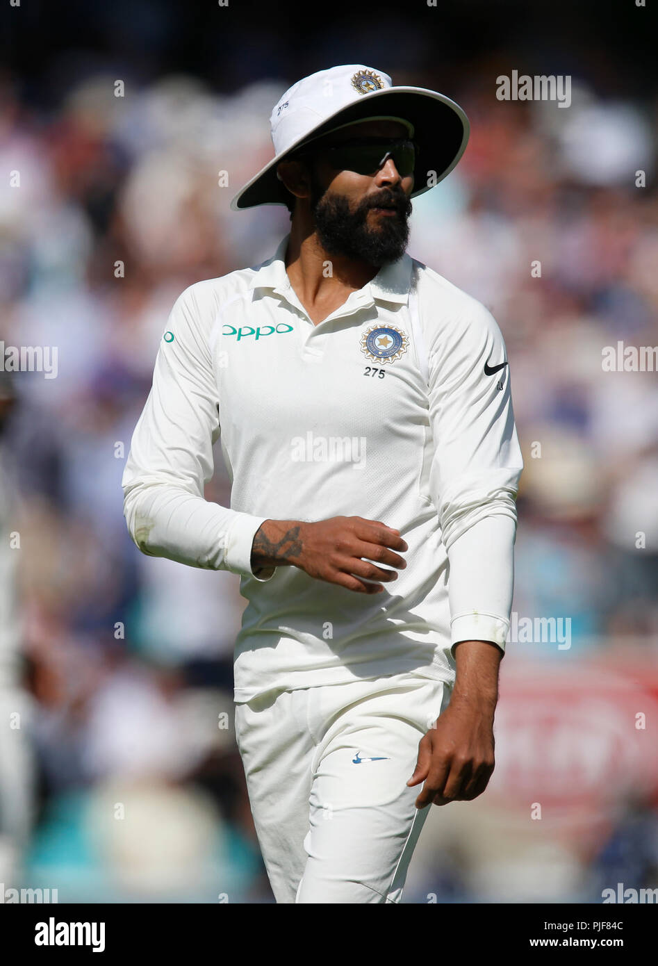 Ravindra jadeja test High Resolution Stock Photography and Images - Alamy