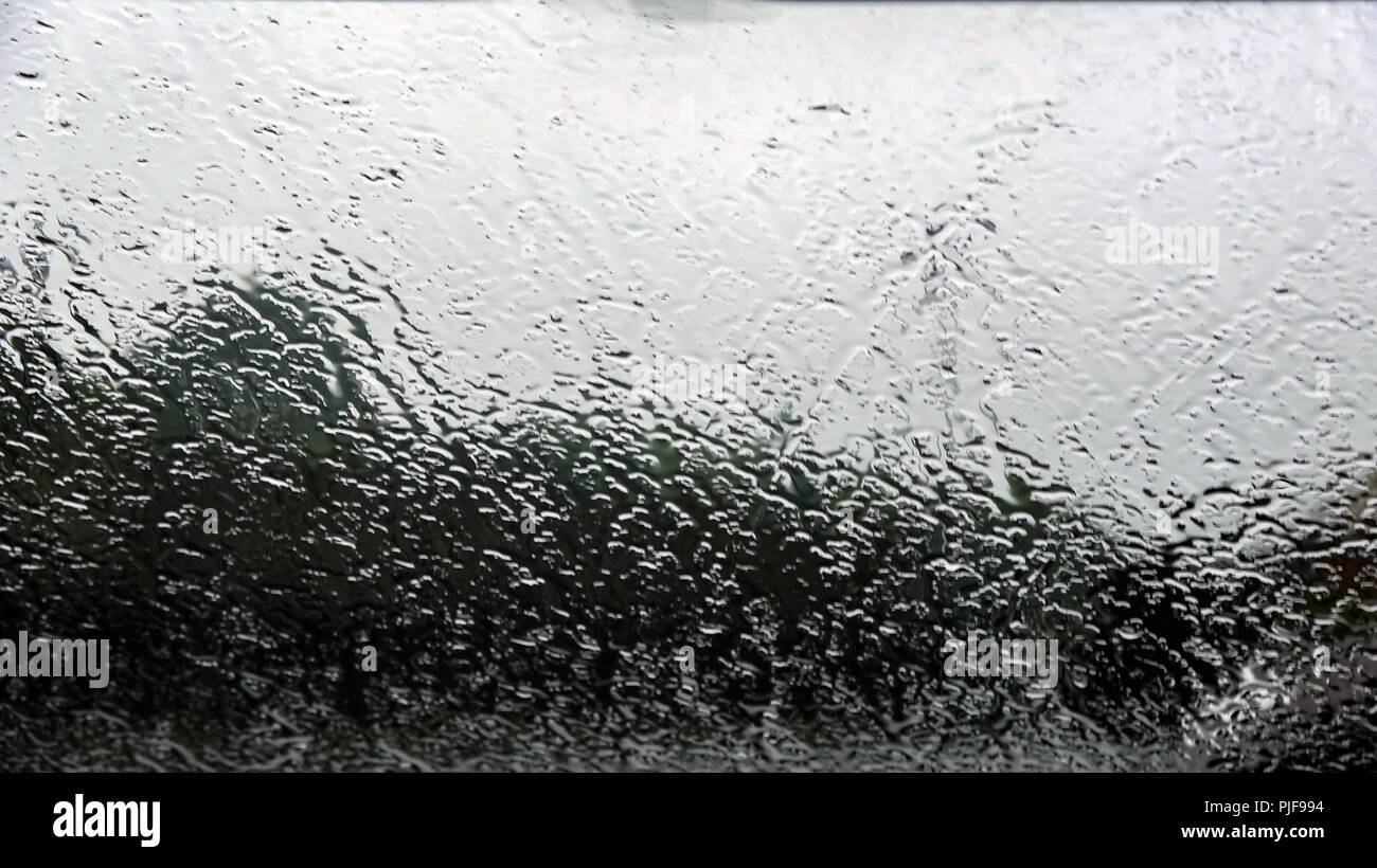 rain on the window Stock Photo - Alamy