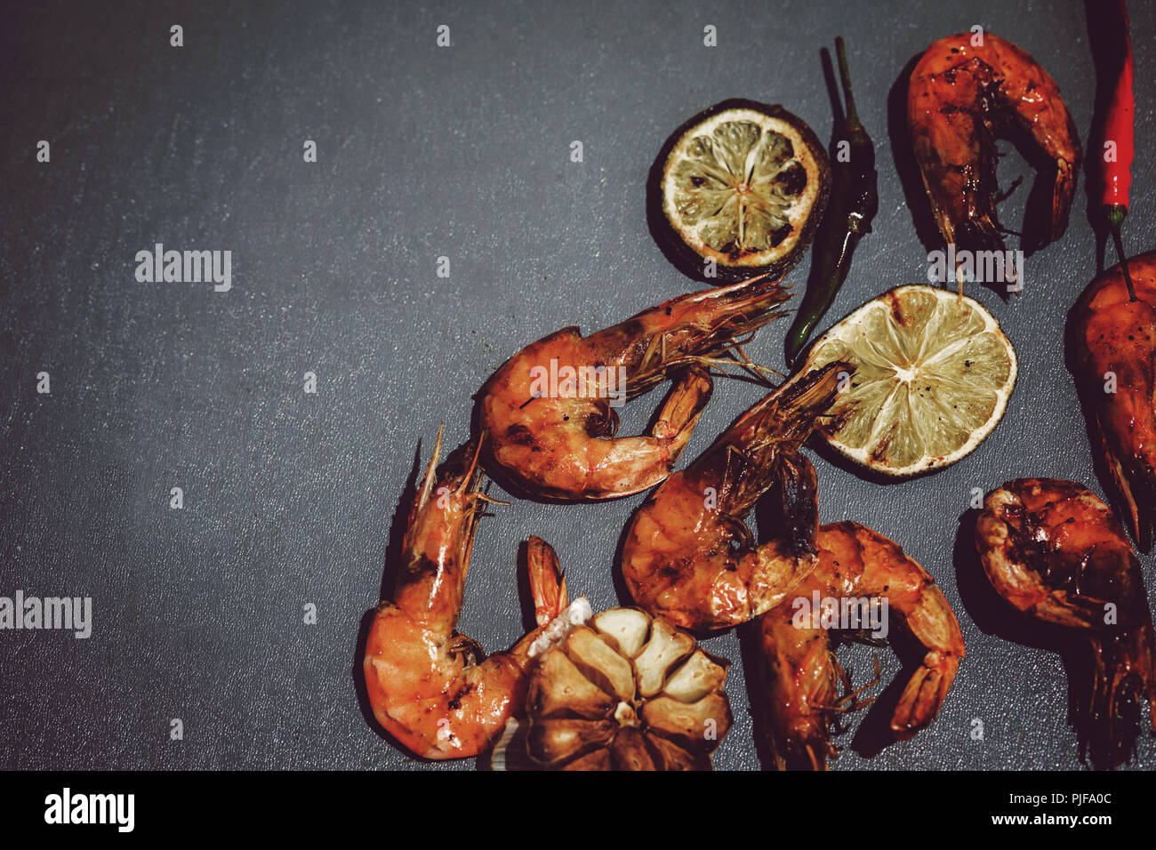 Grey prawn hi-res stock photography and images - Alamy