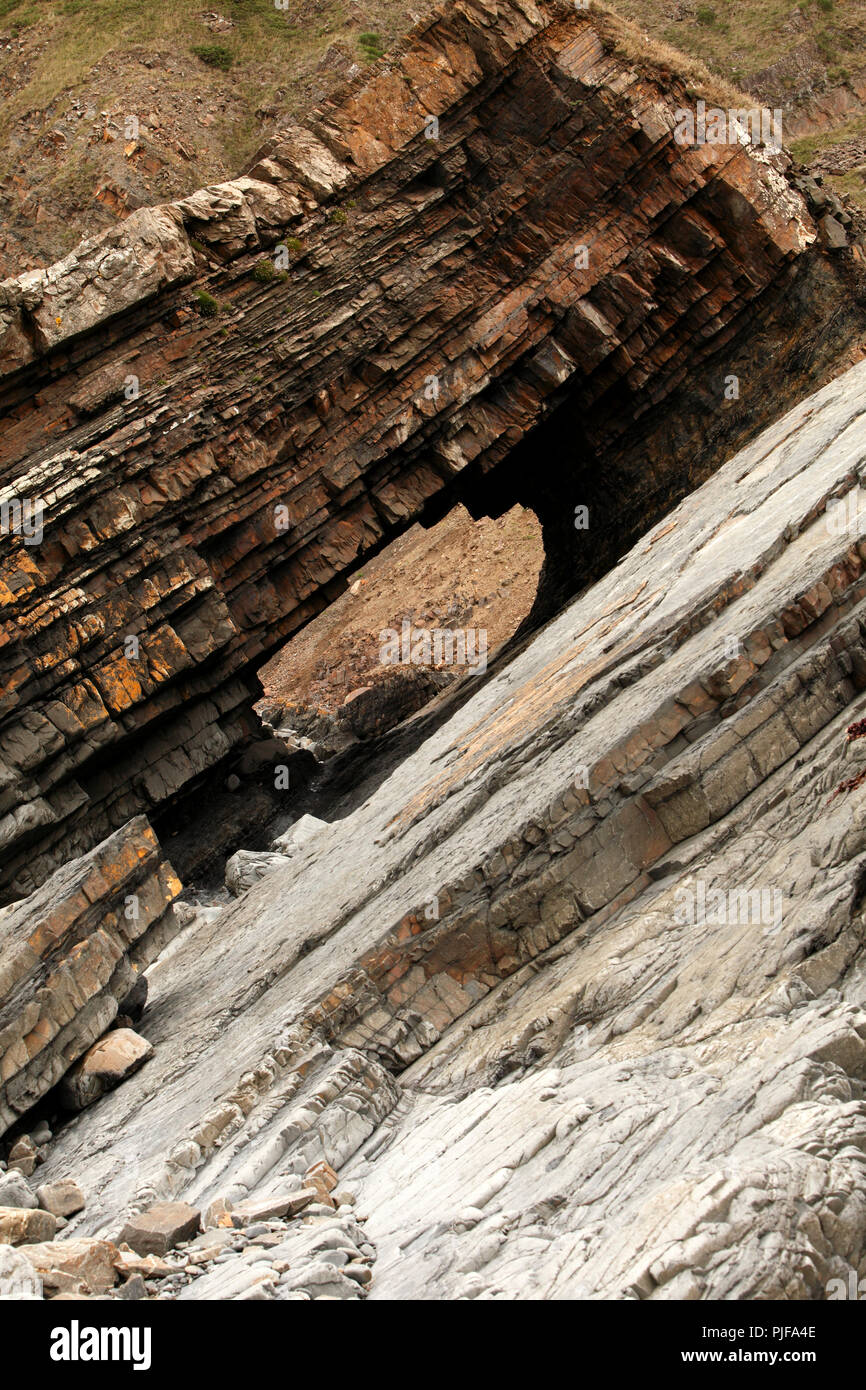 Crackington formation devon hi-res stock photography and images - Alamy