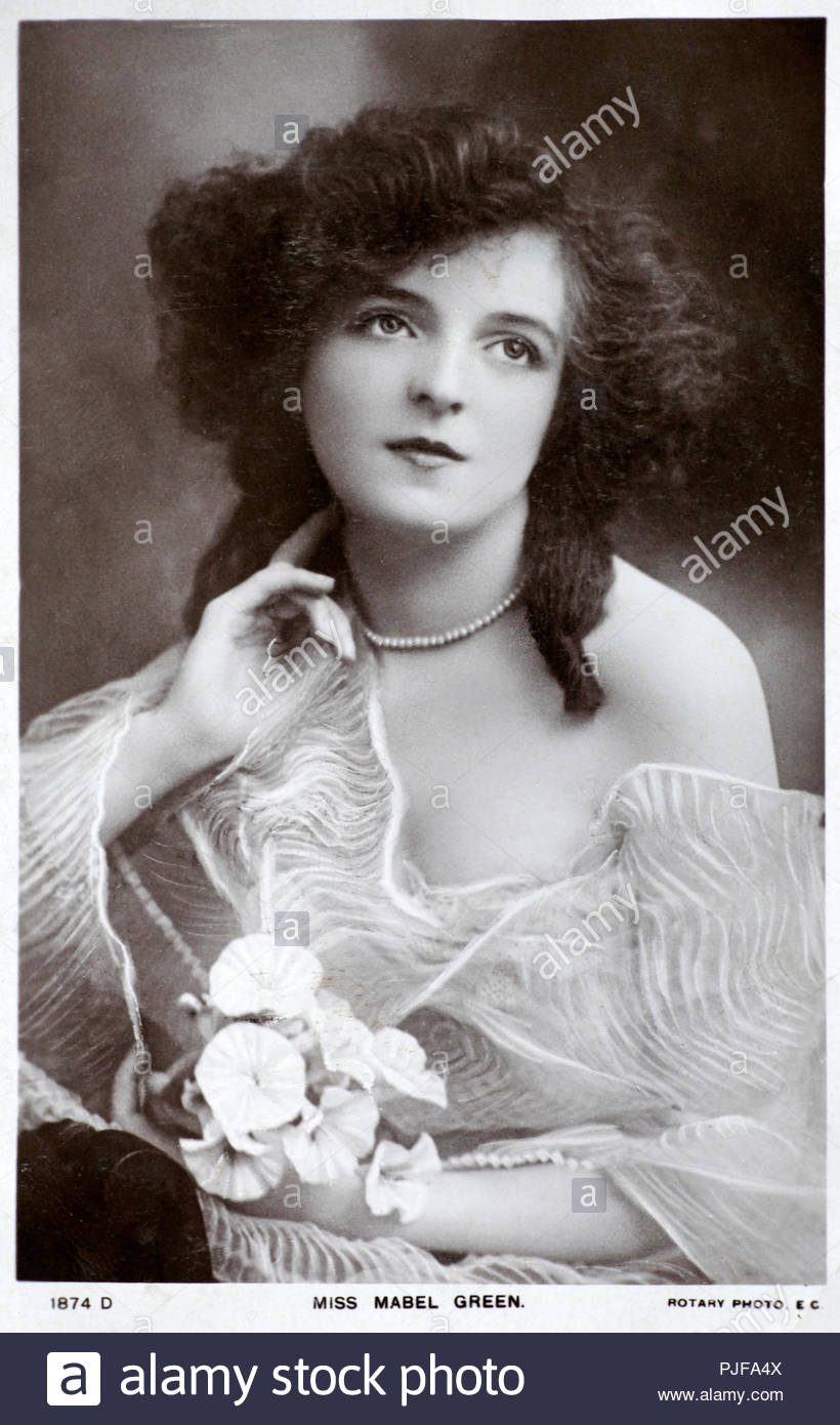 Miss Mabel Green, 1887 - 1975, was an English stage actress and singer ...