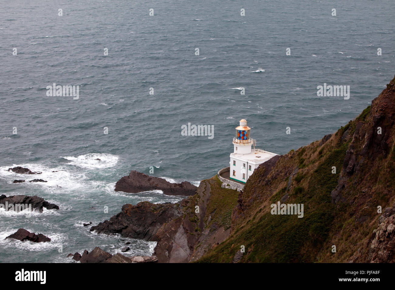 Uk Hartland Point Lighthouse High Resolution Stock Photography and ...