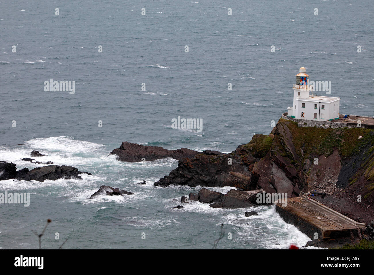Uk Hartland Point Lighthouse High Resolution Stock Photography and ...