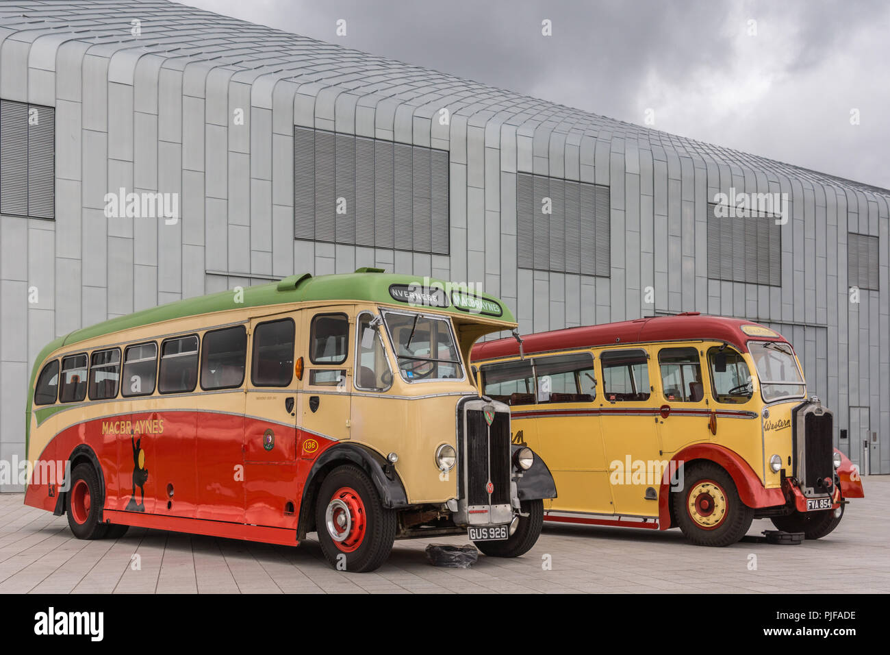 Glasgow, Scotland, UK - June 17, 2012: Along River Clyde, outside ...