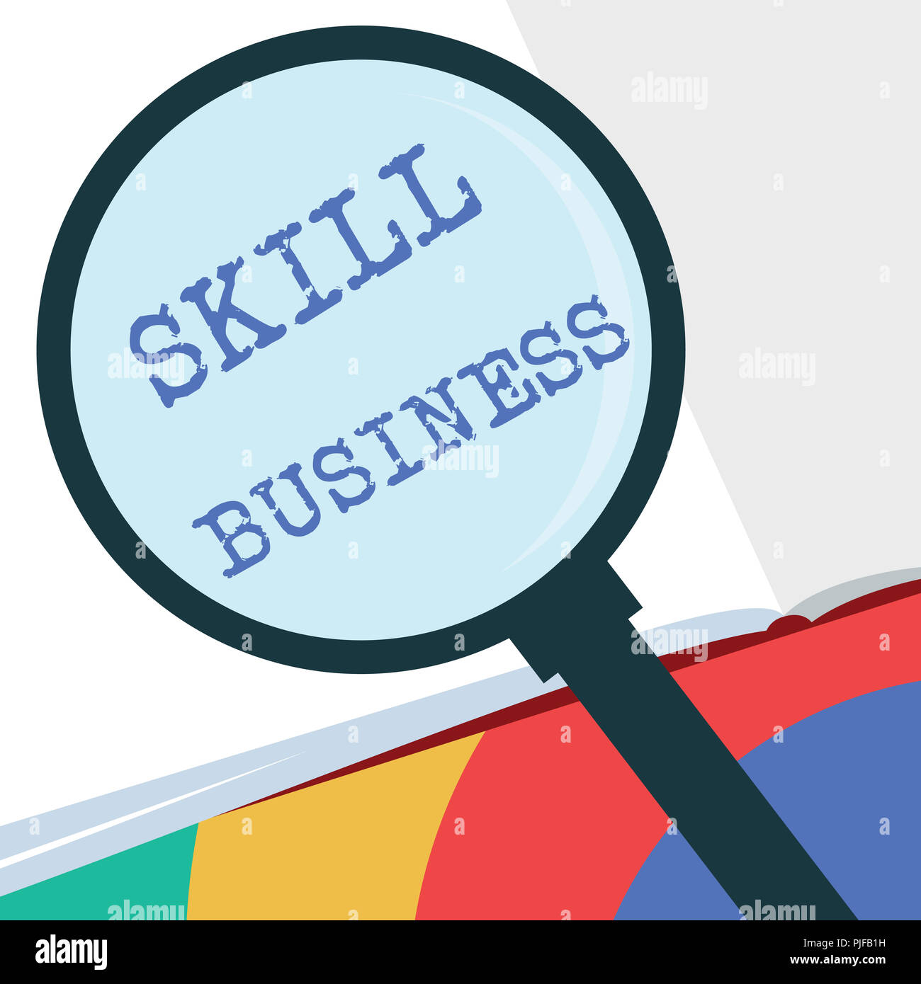 Text sign showing Skill Business. Conceptual photo Ability to handle ...