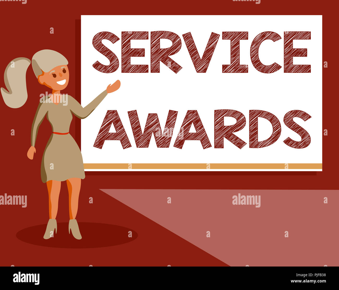 Length of service award ceremony hi-res stock photography and images ...