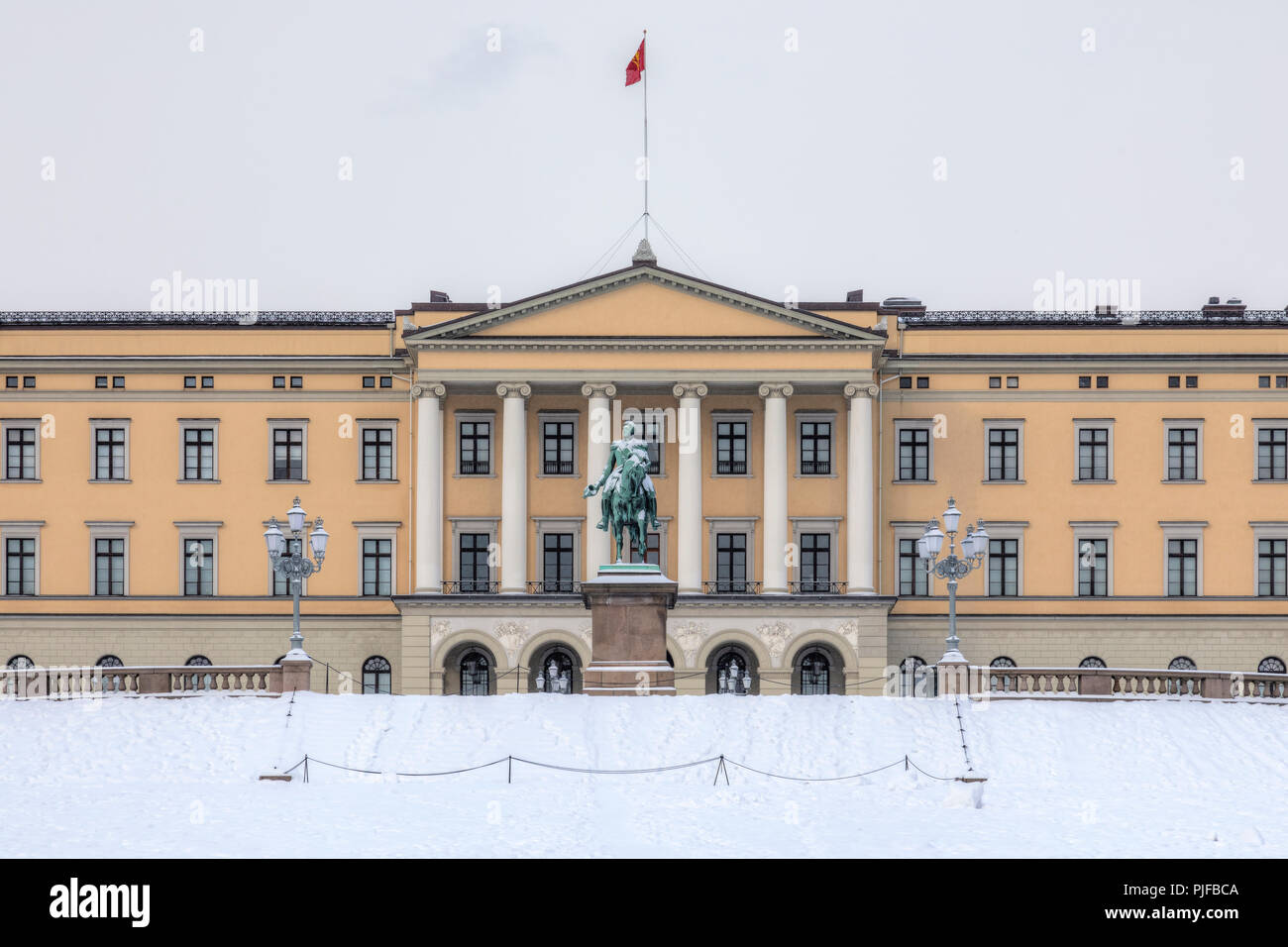 Oslo, Royal Palace, Norway, Scandinavia, Europe Stock Photo - Alamy