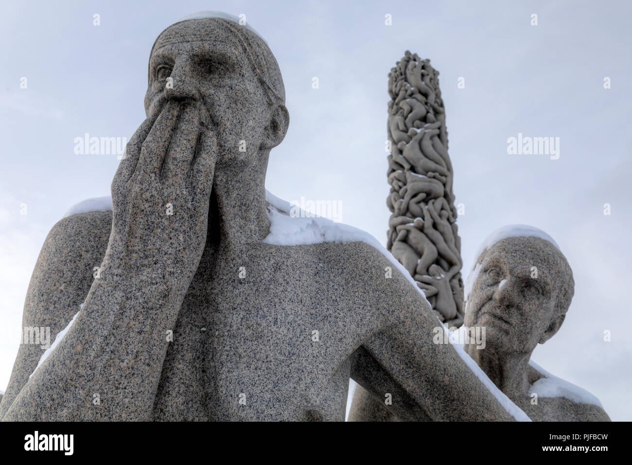 Oslo frogner park hi-res stock photography and images - Alamy