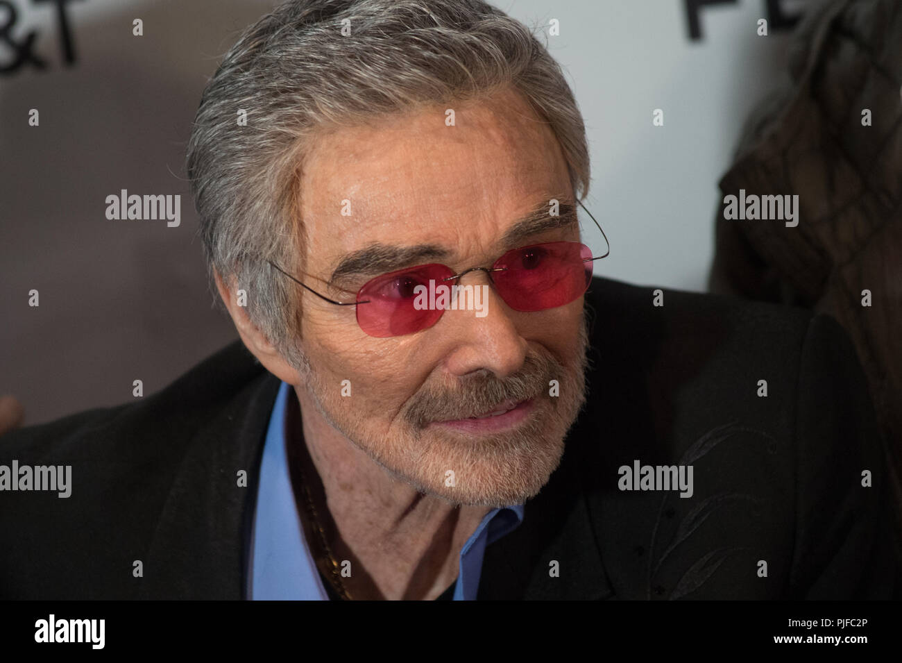 Burt Reynolds attends the 'Dog Years' Premiere during 2017 Tribeca Film ...