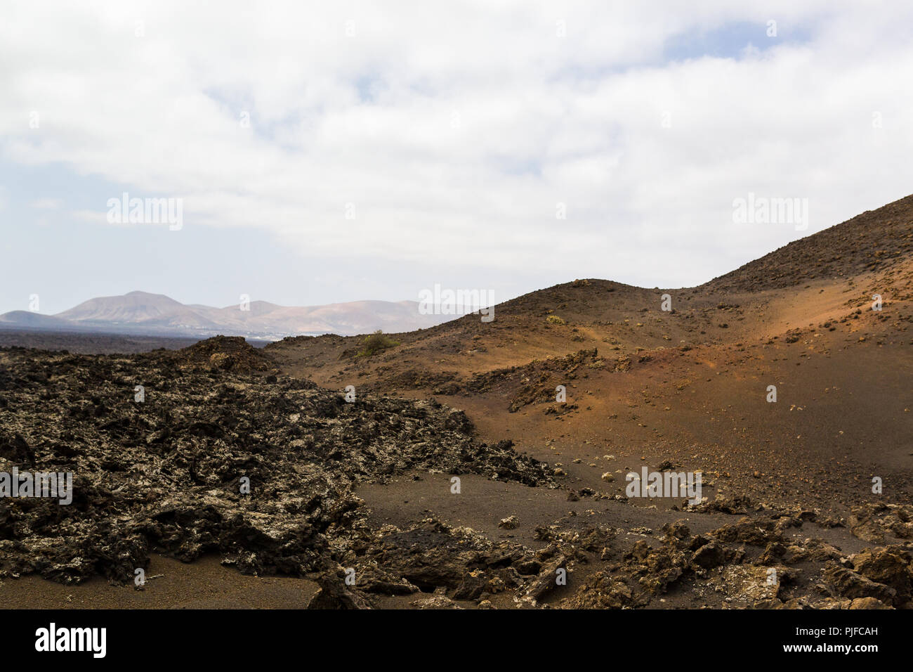 Timanfaya Natural Park Stock Photo - Alamy