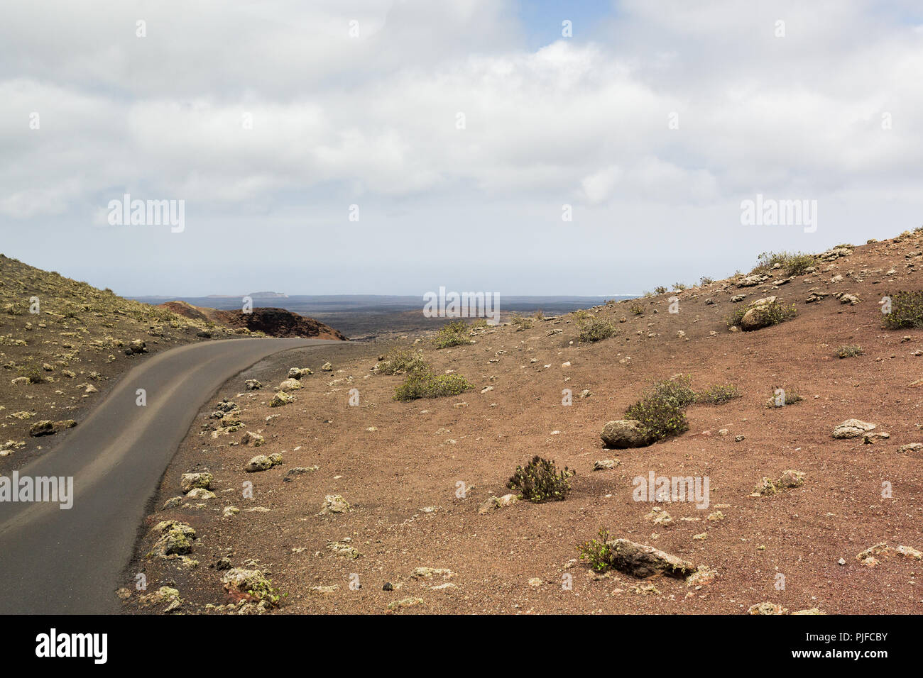 Timanfaya Natural Park Stock Photo - Alamy